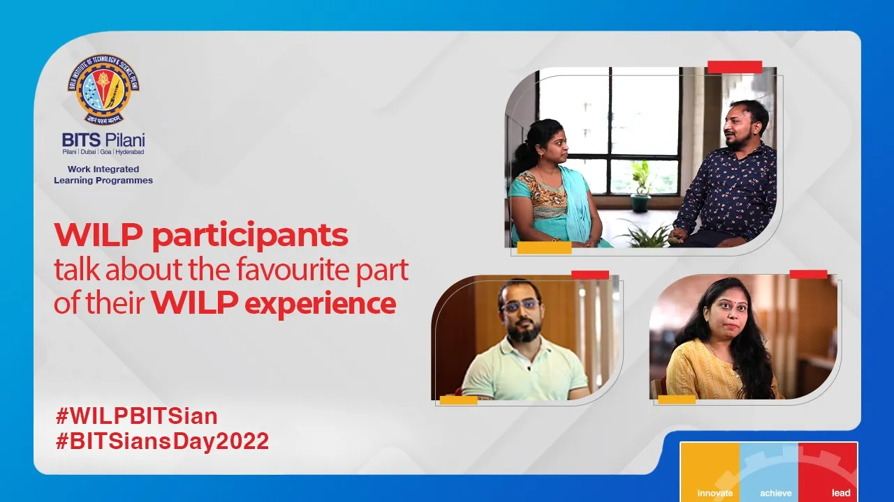 BITS Pilani WILP Video Gallery | Stories of Working Professionals