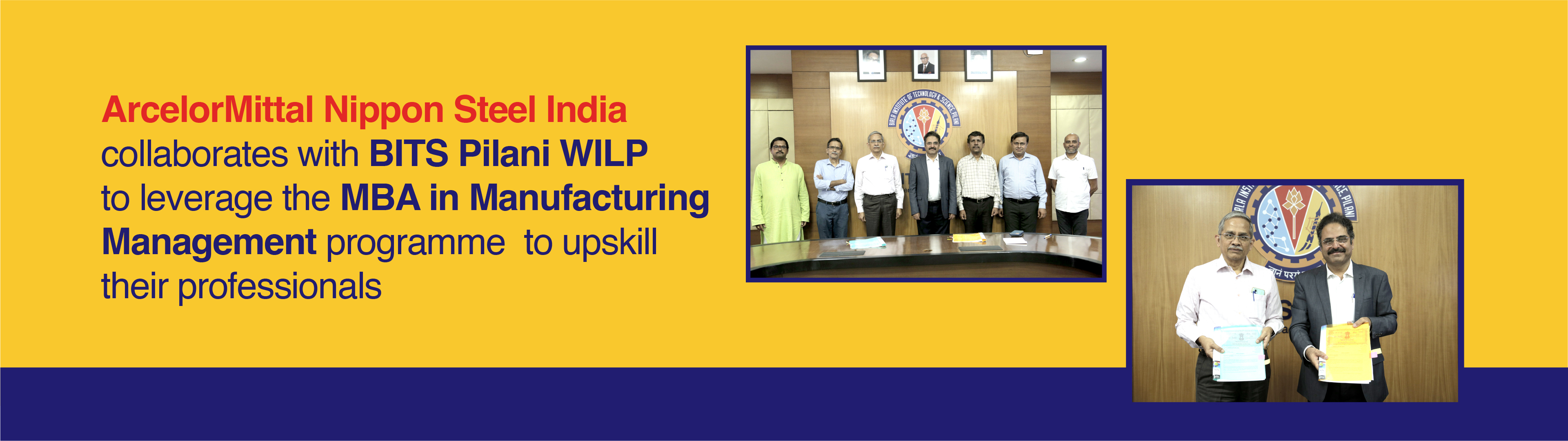 ArcelorMittal Collaborates with BITS Pilani WILP for MBA Programme ...