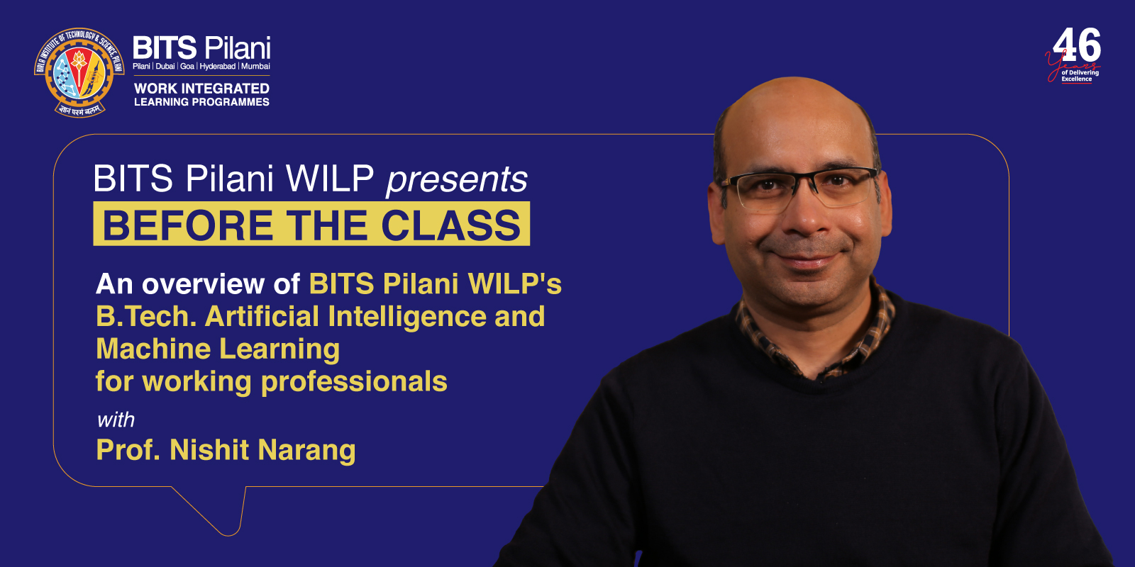B. Tech. Artificial Intelligence and Machine Learning| WILP BITS Pilani