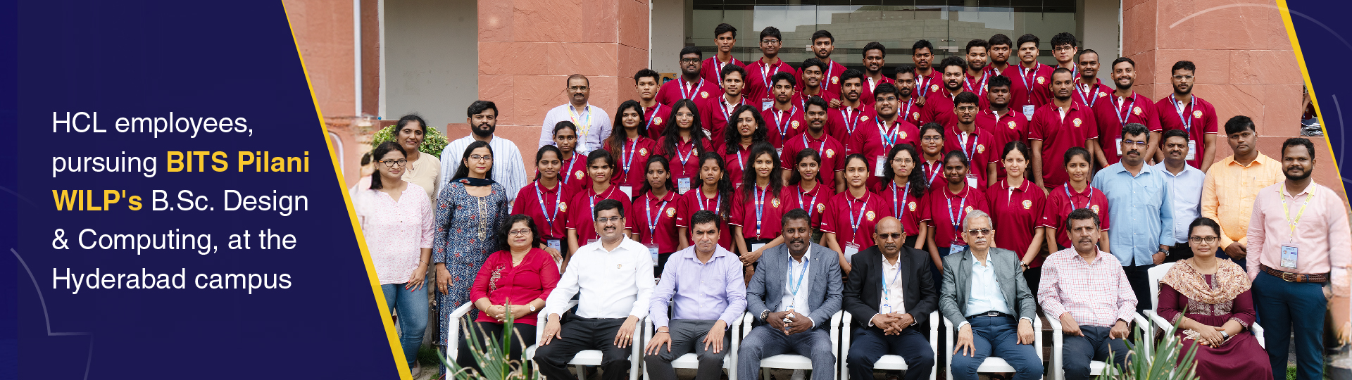 HCL, employees attending the campus immersion at BITS Pilani, Hyderabad ...